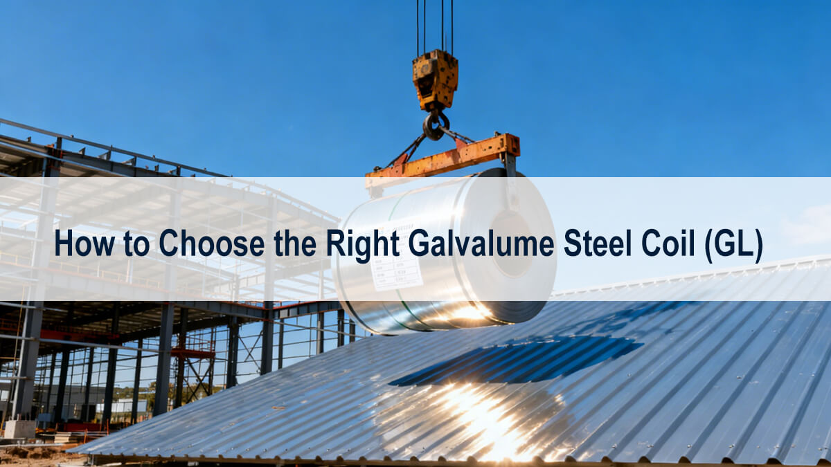 How to Choose the Right Galvalume Steel Coil (GL) | Hengze Steel