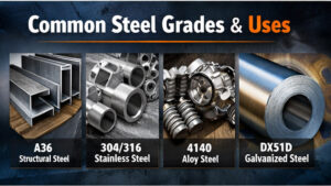 Steel Grade Guide: Classification, Standards & Applications