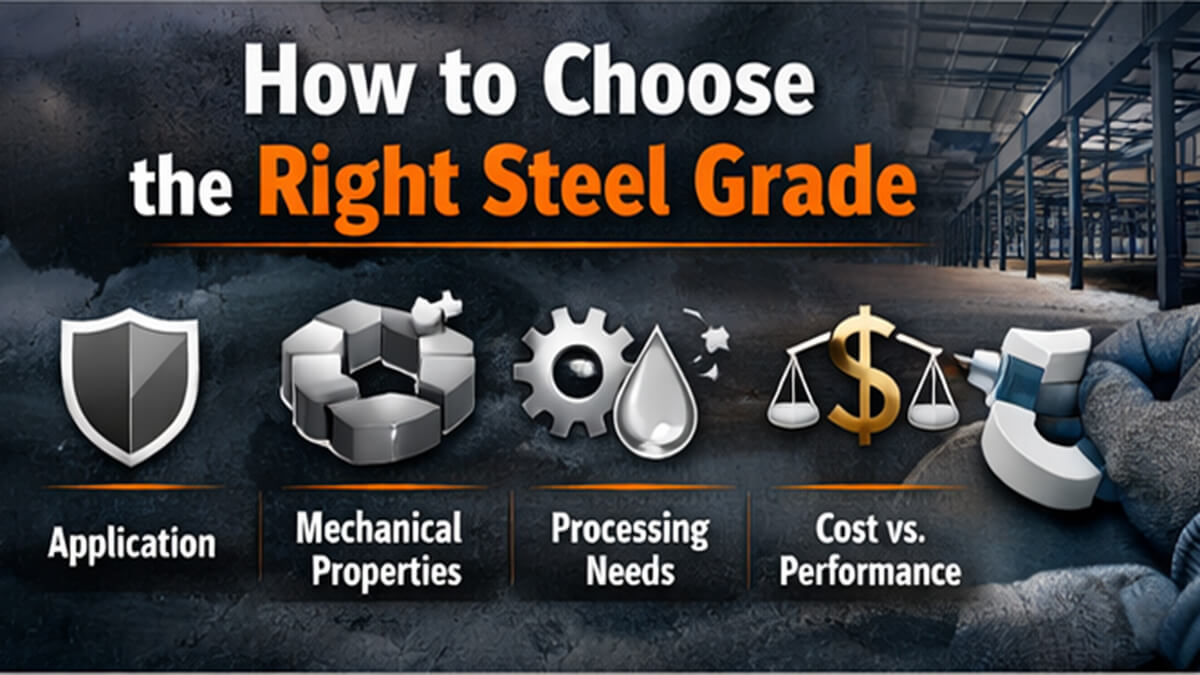 Steel Grade Guide: Classification, Standards & Applications