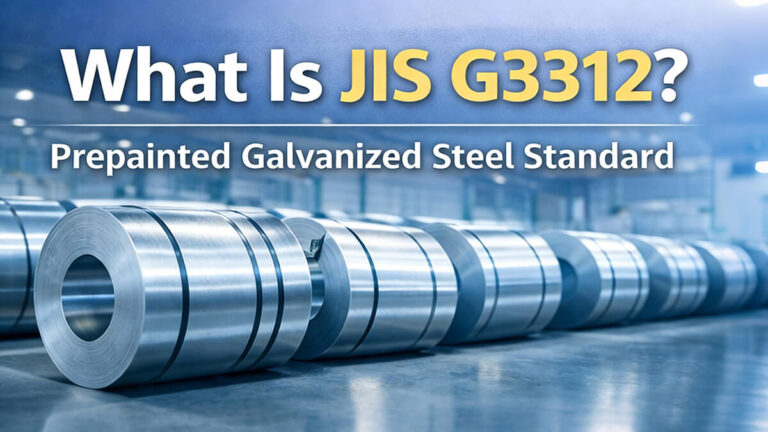 What Is JIS G3312? Prepainted Galvanized Steel Standard | Hengze